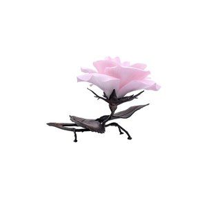 BOEHM | Accessories | Vintage Boehm Porcelain Bronze Leaf Figurine Pink ...